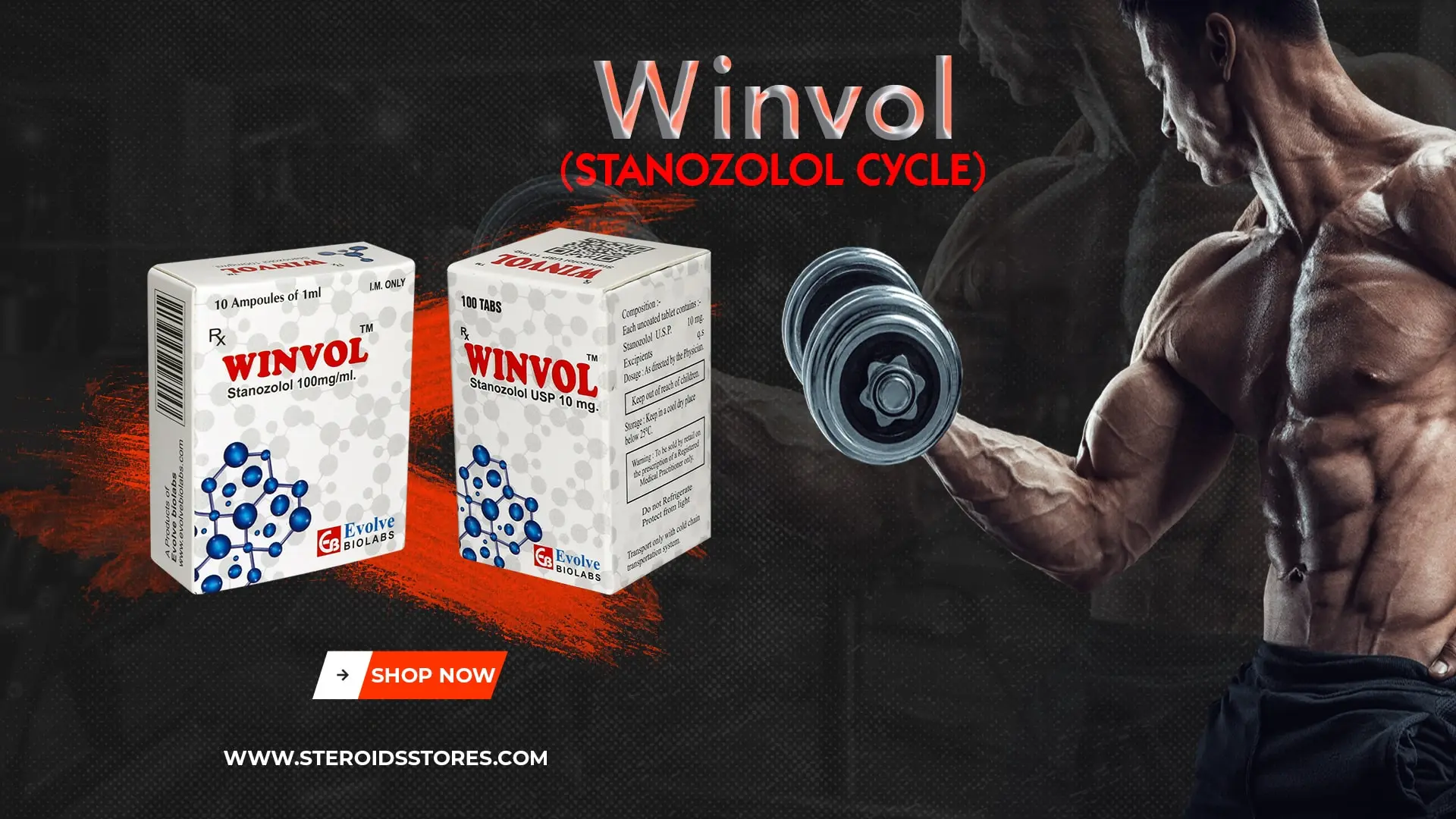 Winvol (Stanozolol Cycle) | Benefits - Steroidsstores.com